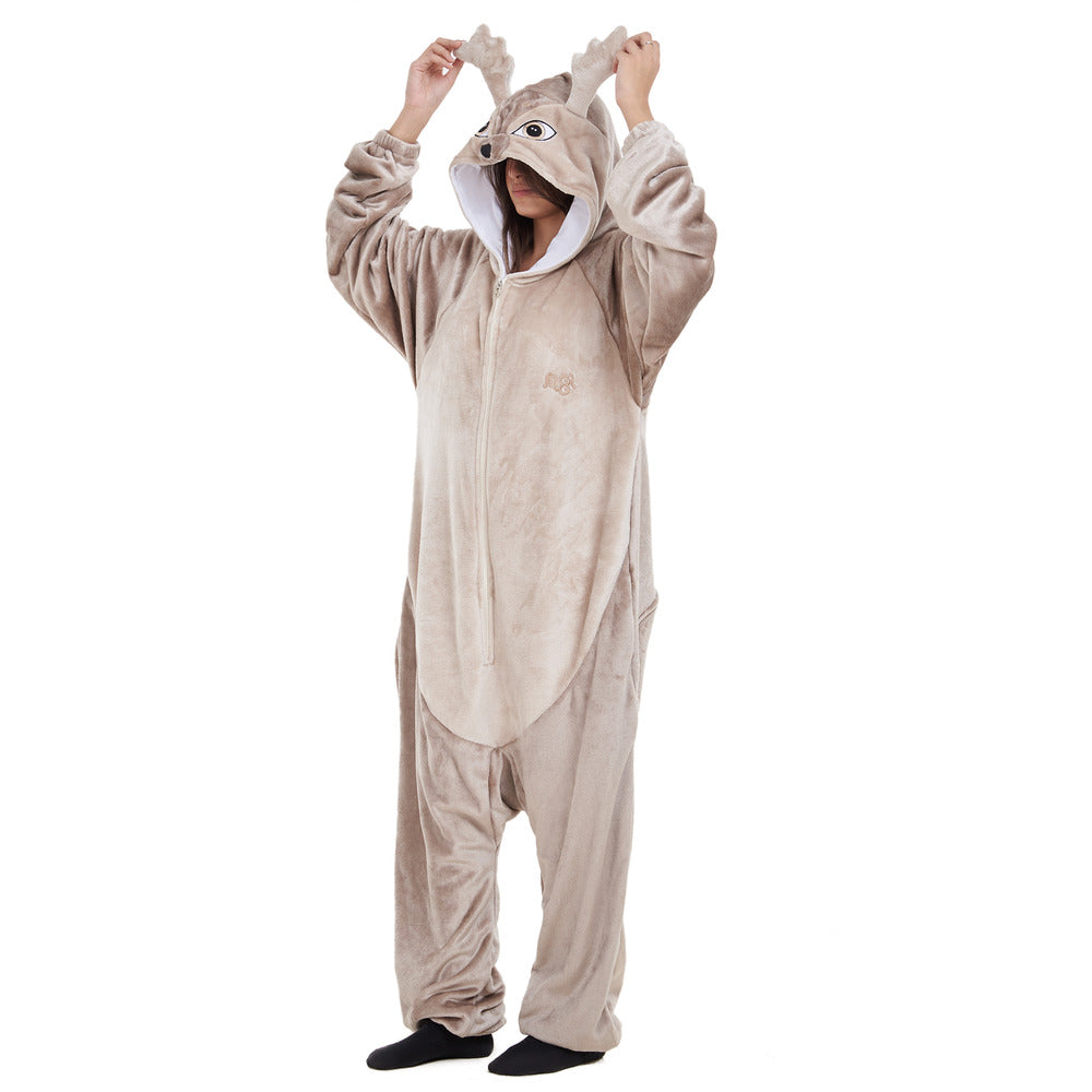 Snuggs combinaison pyjama animaux "Cerf" – snuggs-morocco