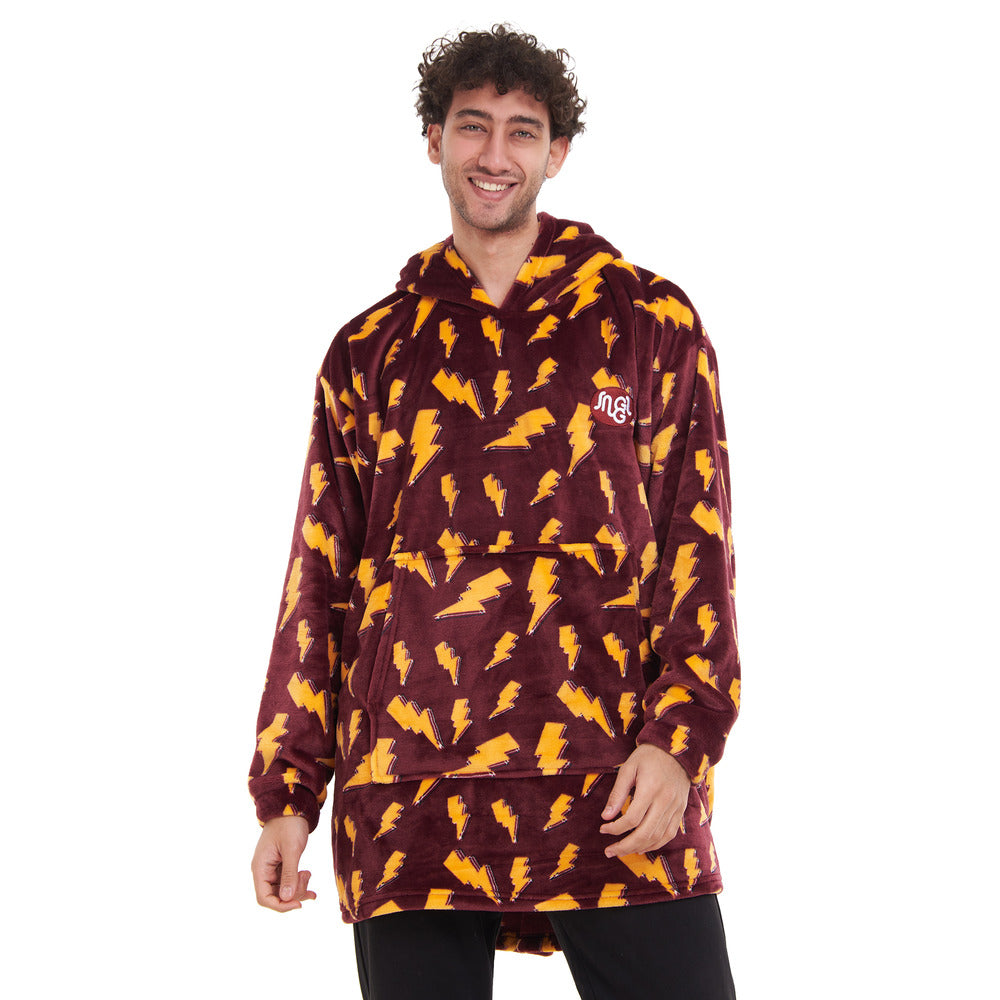 Snuggs Sweat à capuche " Eclair Bordeaux" – snuggs-morocco